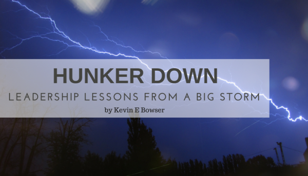 Hunker Down | Leadership Voices